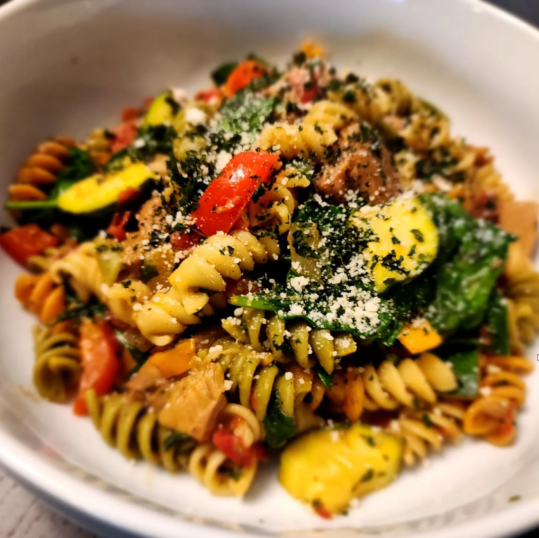 Pasta Primavera -w- Jackfruit | To The Metal